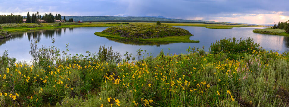 Harriman Spring -Pano | Harriman State Park, Idaho | Large Format ...