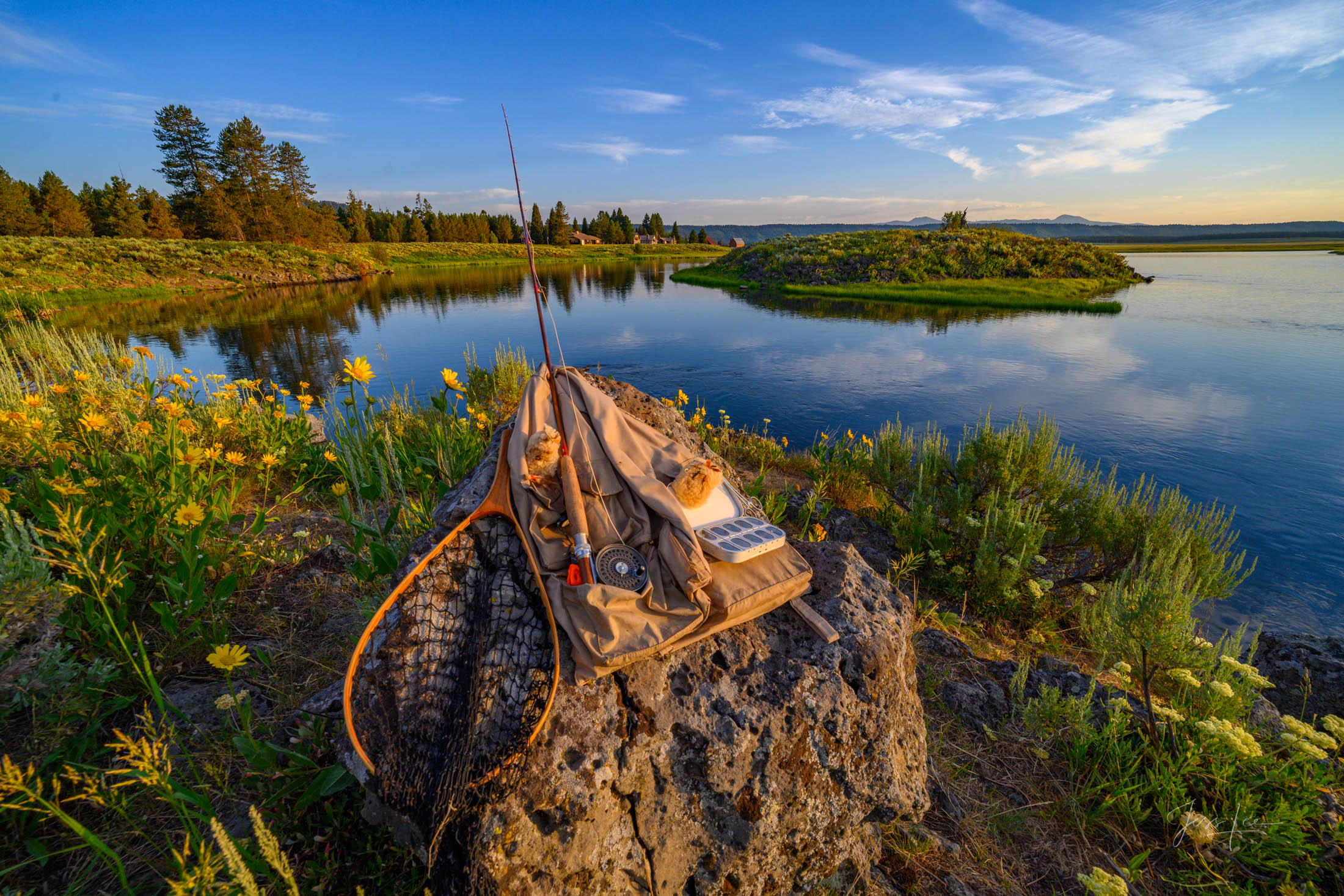 Waiting For The Hatch | Harriman State Park, Idaho | Large Format Prints by Jess Lee